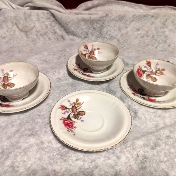 Antique | Other | Antique Japanese Floral China Tea Set | Poshmark